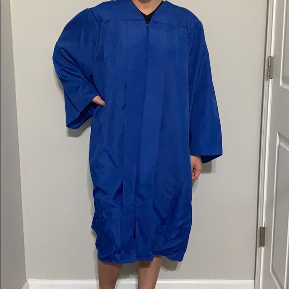 Other | Royal Blue Graduation Gown | Poshmark